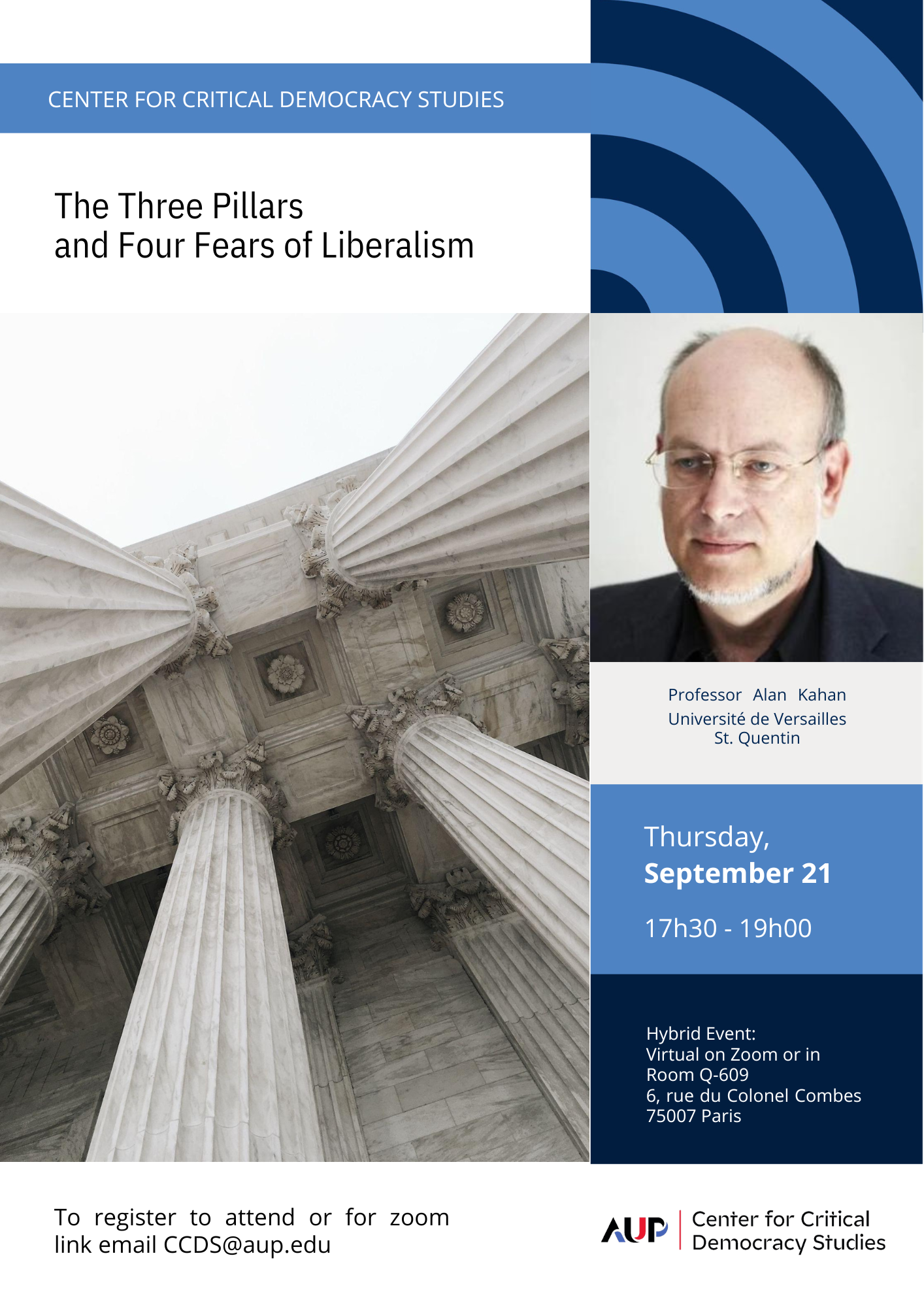 CCDS EVENT: The Three Pillars and Four Fears of Liberalism – Alan Kahan ...